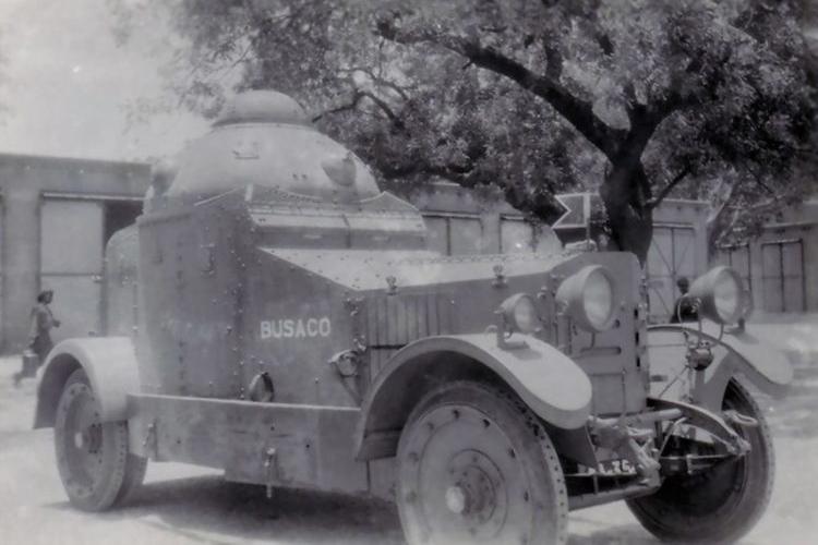 Samochód pancerny Armoured Car Vickers-Crossley Indian Pattern M 1923 ...