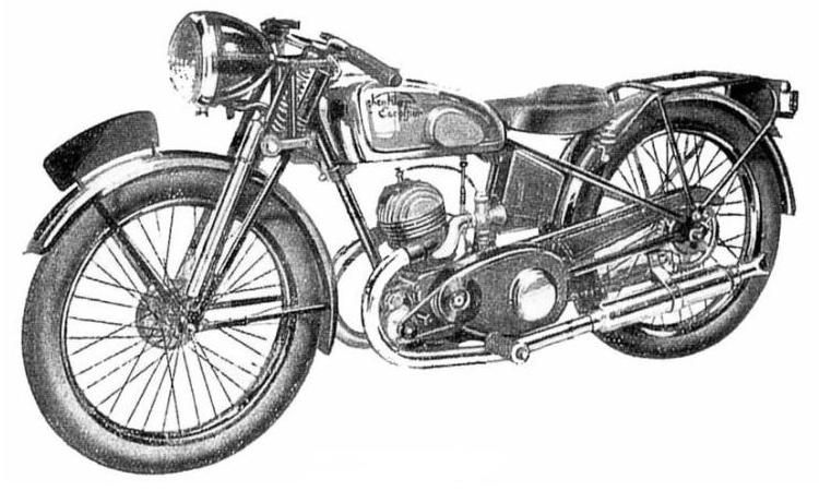 Motocykl Motocyclette Monet-Goyon S17 | Encyklopedia Uzbrojenia II Wojny Światowej