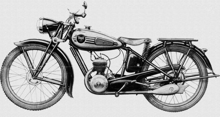 Motocykl Motocyclette Terrot 100 MTRA | Encyklopedia Uzbrojenia II Wojny Światowej